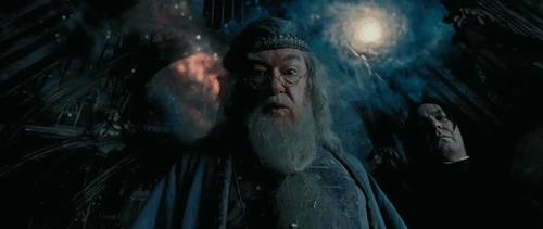 Dumbledore Death Gif