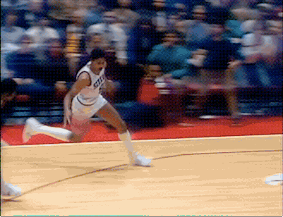 Dr. J "Rock the Baby" Cradle Dunk against the Lakers - RealGM