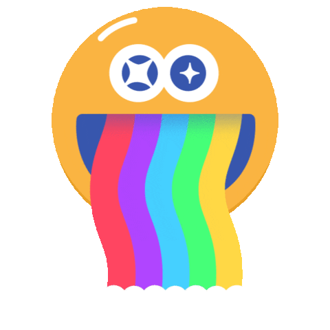 Vomit Rainbow Gif