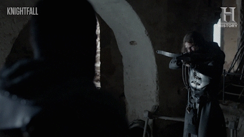 Fight Arrow GIF by HISTORY UK - Find & Share on GIPHY