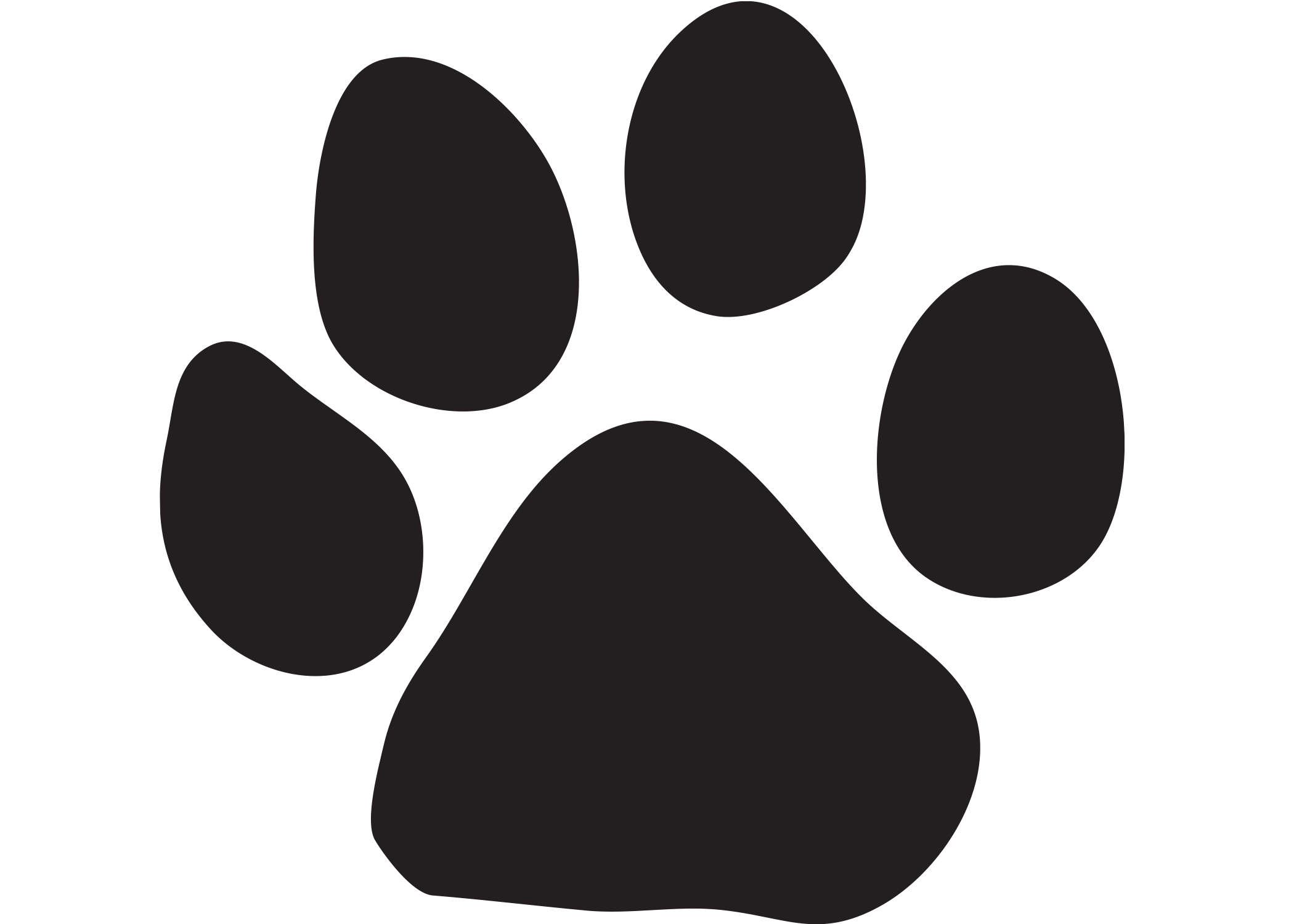 Lion Paw Sticker by Lindenwood University for iOS & Android | GIPHY
