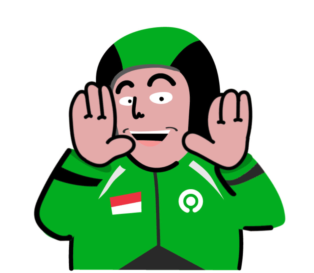 Go Jek Yes Sticker by Gojek Indonesia for iOS & Android | GIPHY