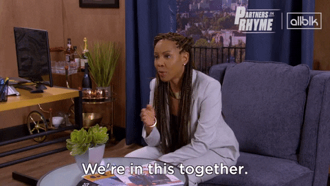Stick Together GIF by ALLBLK - Find & Share on GIPHY
