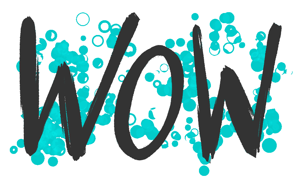 Hand Drawn Wow Sticker for iOS & Android | GIPHY