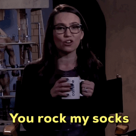 You-rock-my-socks GIFs - Get the best GIF on GIPHY