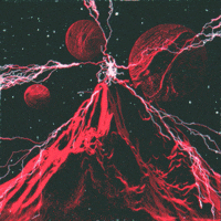 Red Lightning Animated Gif