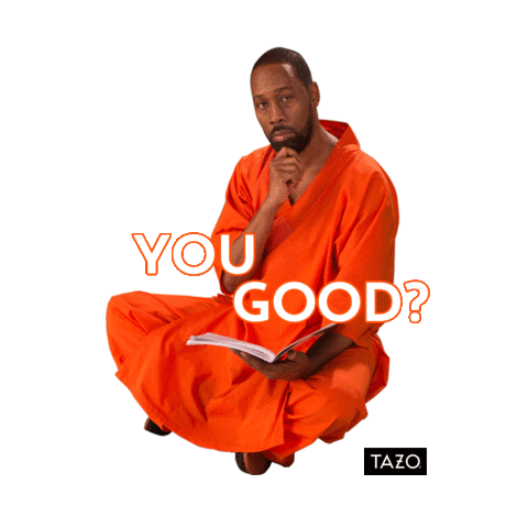 Are You Ok Friend Sticker by TAZO for iOS & Android | GIPHY