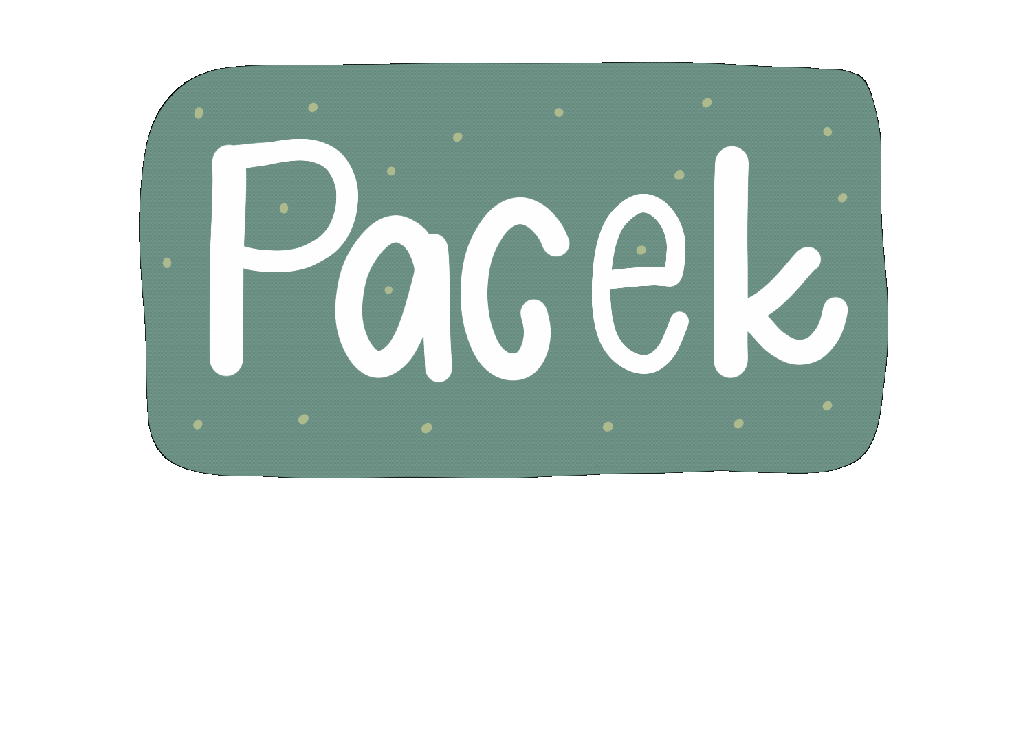Pacek Sticker by barbhandesign for iOS & Android | GIPHY
