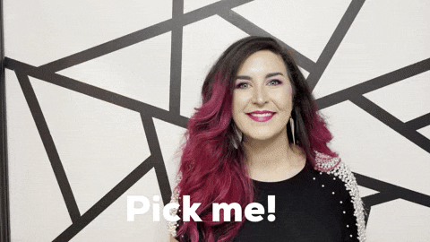 Pick Me GIF by Sparkling Queens - Find & Share on GIPHY