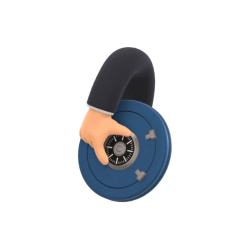 Safety Lock Sticker by VismeApp for iOS & Android | GIPHY