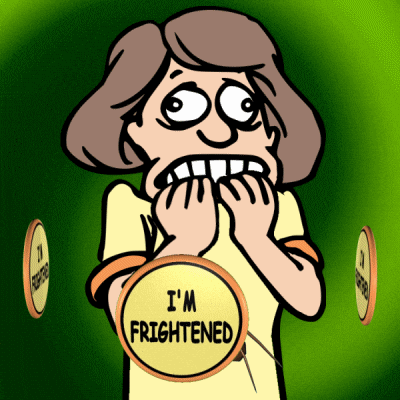 Oh Im So Scared GIFs - Find & Share on GIPHY
