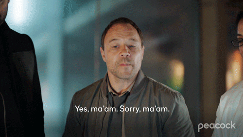 Sorry Maam GIFs - Get the best GIF on GIPHY