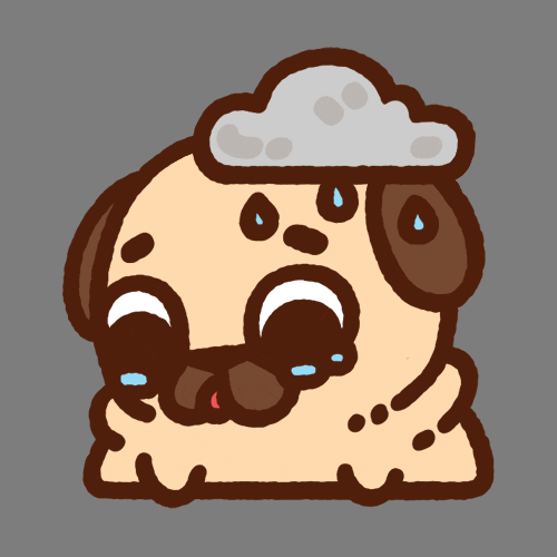 Sad Dog GIF by Puglie Pug - Find & Share on GIPHY