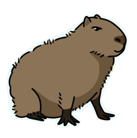 Capybara Love GIFs on GIPHY - Be Animated