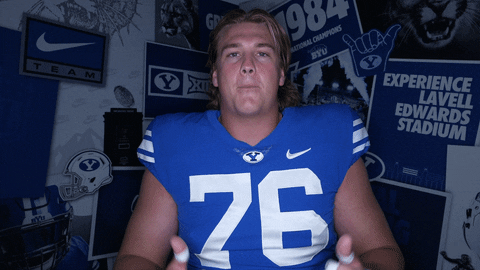 Byu Football Go Cougs GIF by BYU Cougars - Find & Share on GIPHY
