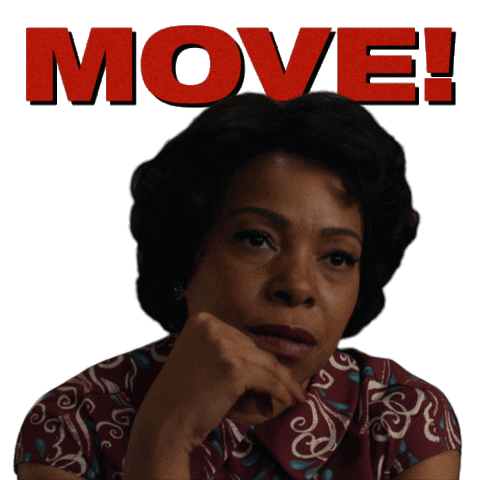 Get Out Of My Way Move Sticker by Amazon Prime Video for iOS & Android ...