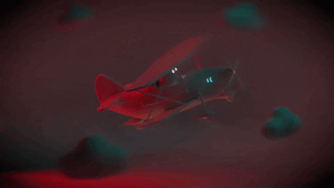 Airplane Flight GIF by Chris - Find & Share on GIPHY