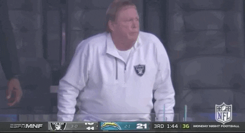 Las Vegas Raiders Football GIF by NFL - Find & Share on GIPHY