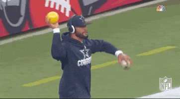 Dak Prescott Pregame Warm Up! by Sports GIFs | GIPHY