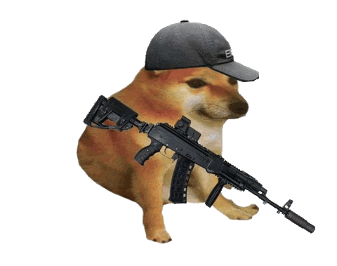 Pug Soldier Sticker by Revicheems for iOS & Android | GIPHY