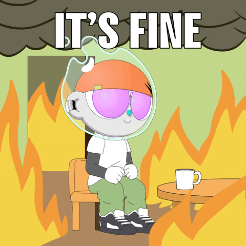 This Is Fine Meme GIFs - Find & Share on GIPHY