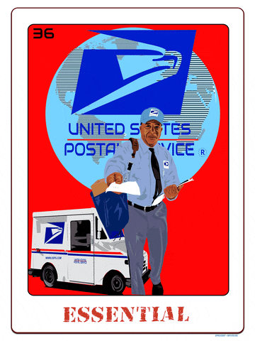 Social Justice Usps GIF by Amplifier Art - Find & Share on GIPHY
