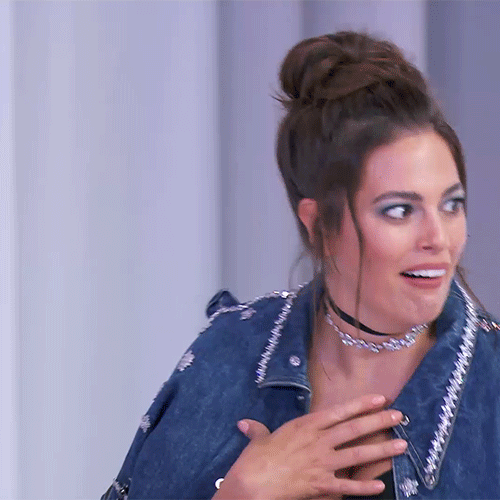 Ashley Graham Reaction GIF by Lifetime - Find & Share on GIPHY