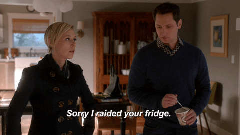Raiding-the-fridge GIFs - Get the best GIF on GIPHY