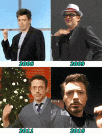 Robert Downey Jr Derp Gif