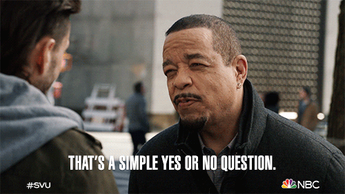 Yes Or No Question GIFs - Get the best GIF on GIPHY