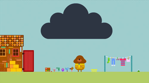 Dog Rain GIF by Hey Duggee - Find & Share on GIPHY