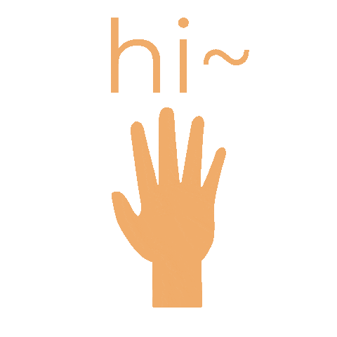 Wave Hello Sticker by Demic for iOS & Android | GIPHY