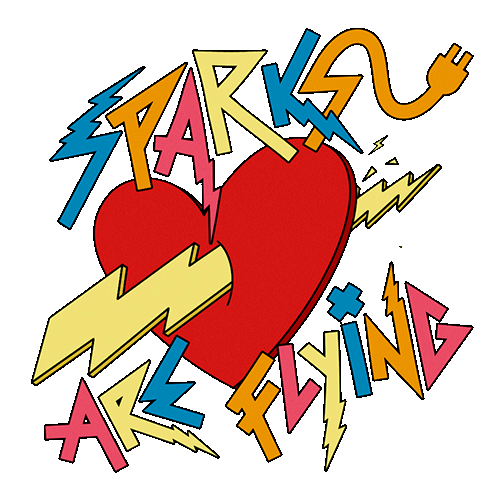 10 Stickers for an Electric Valentine's Day by INTO ACTION | GIPHY