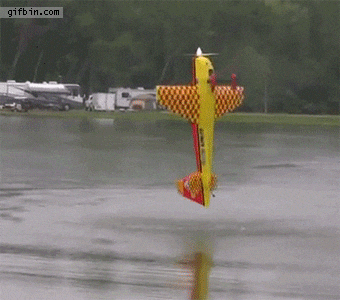 Rc Plane Crash Gif