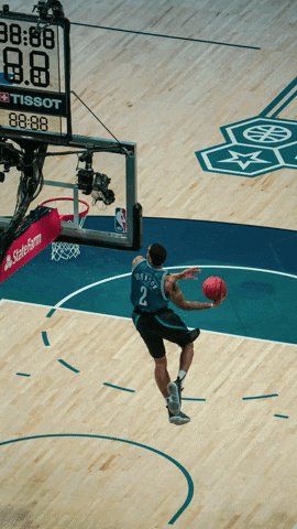 Slam Dunk Nba GIF by Charlotte Hornets - Find & Share on GIPHY