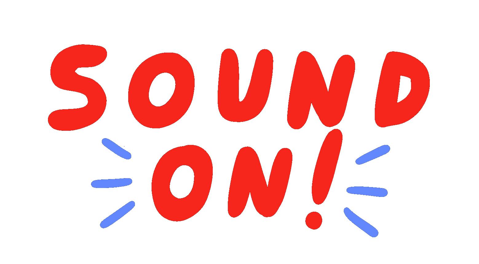 Sound On Sticker by Nina Cosford for iOS & Android | GIPHY