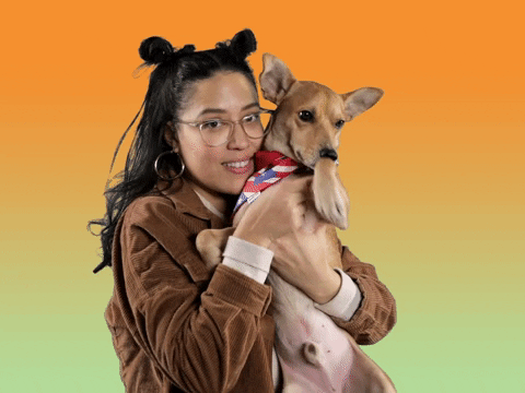 Dog Wave GIF by Originals - Find & Share on GIPHY