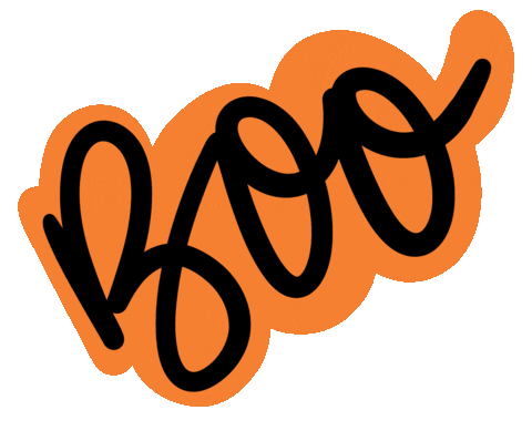 Halloween Boo Sticker by Playful Paper for iOS & Android | GIPHY