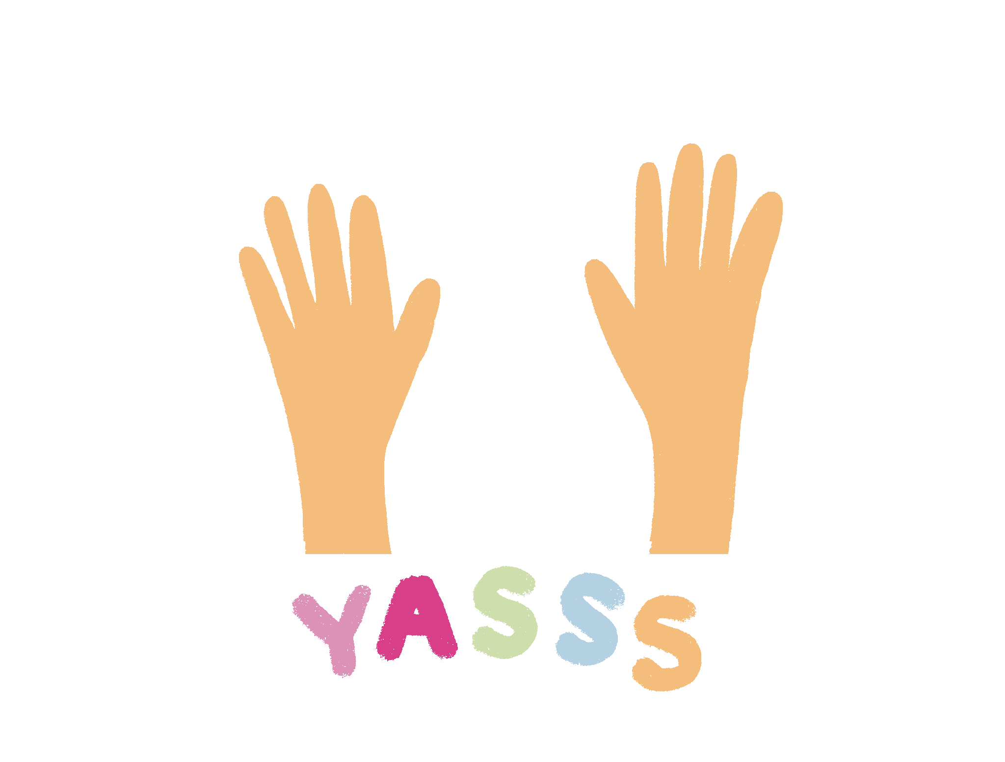 Hands Up Yes Sticker by mymuybueno for iOS & Android | GIPHY