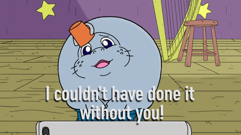 I Couldnt Have Done It Without You GIFs - Get the best GIF on GIPHY