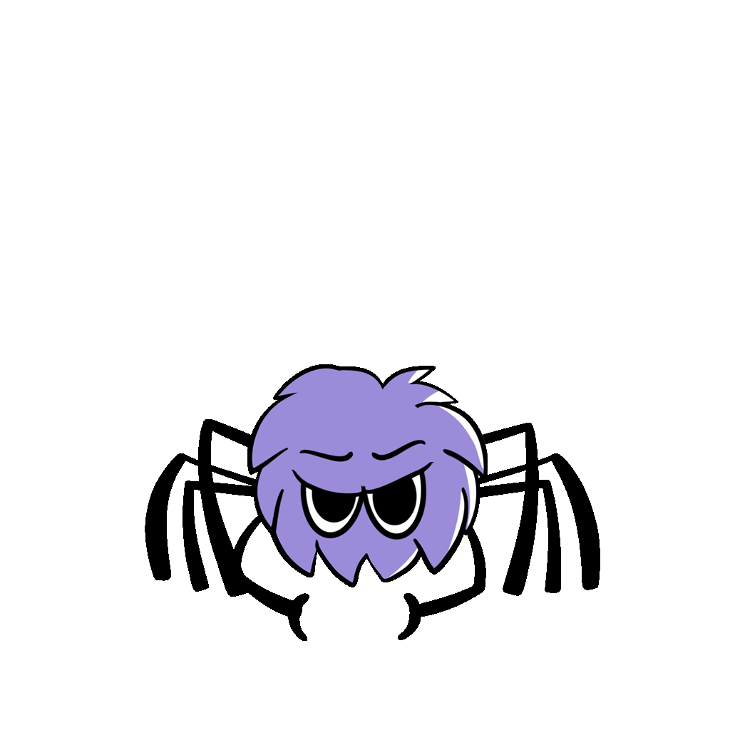 Angry Spider Sticker by Canticos World for iOS & Android | GIPHY