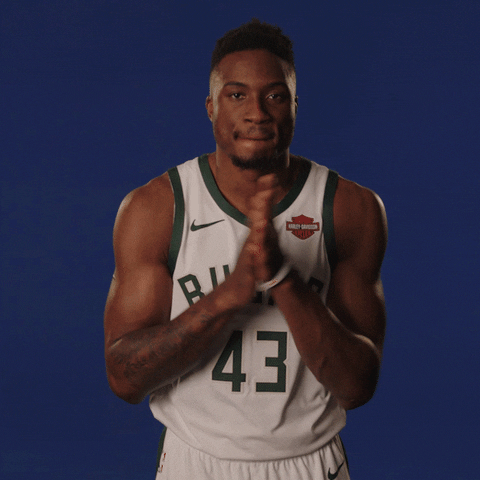 Thanasis Antetokounmpo Reaction GIF by Milwaukee Bucks - Find & Share ...