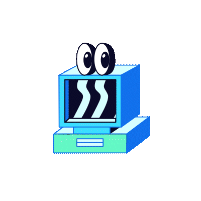 Work Computer Sticker by NoFluffJobs for iOS & Android | GIPHY