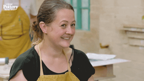 Happy Giggling GIF by The Great Pottery Throw Down - Find & Share on GIPHY