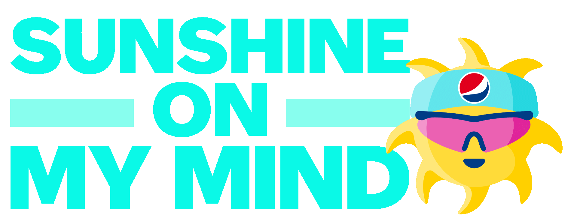 Sunshine On My Mind Sticker by Pepsi #Summergram for iOS & Android | GIPHY