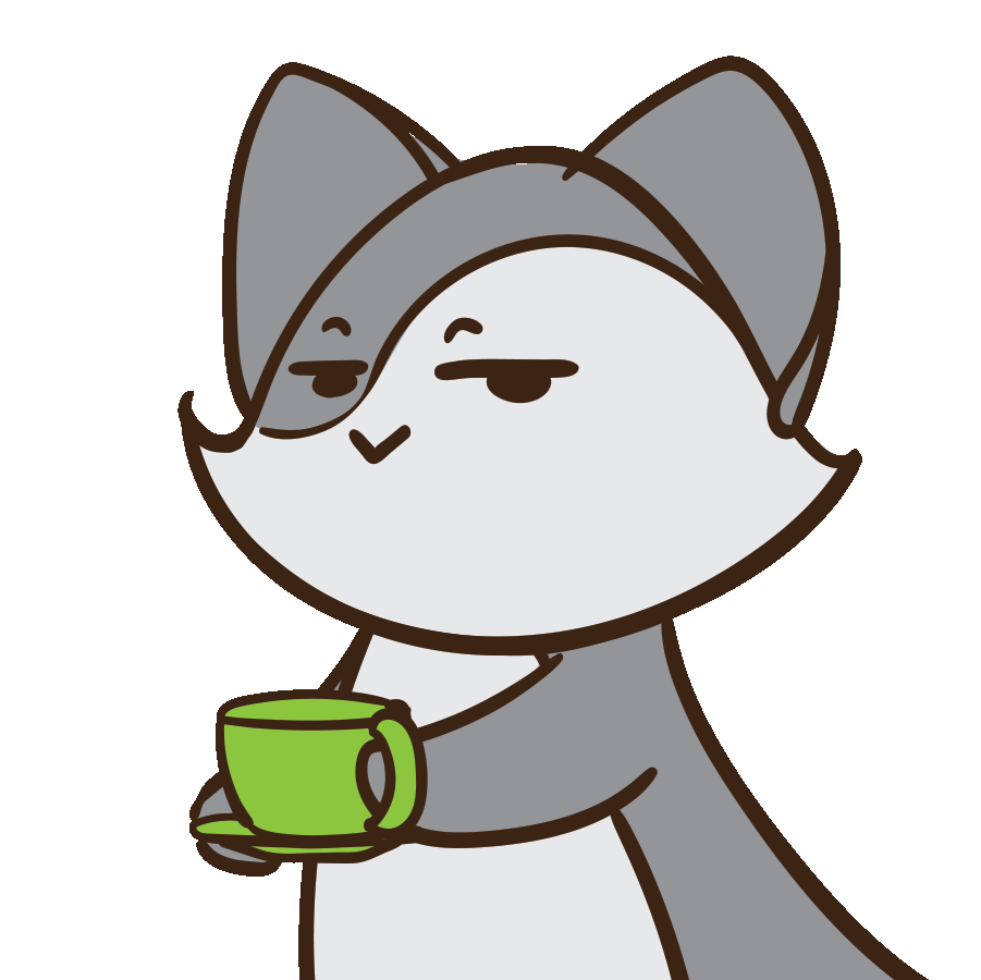 Tea Sip Sticker by BeKyoot for iOS & Android | GIPHY