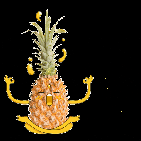 Natural Beauty Pineapple GIF by Bernard Cassière - Find & Share on GIPHY