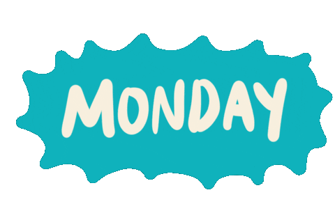 Holiday Monday Sticker by yessiow for iOS & Android | GIPHY