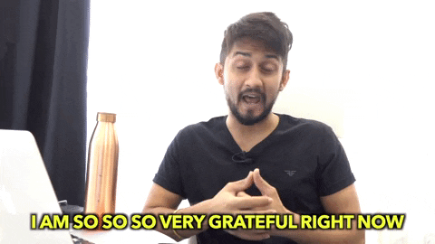 I Am So So So Very Grateful Right Now GIFs - Get the best GIF on GIPHY