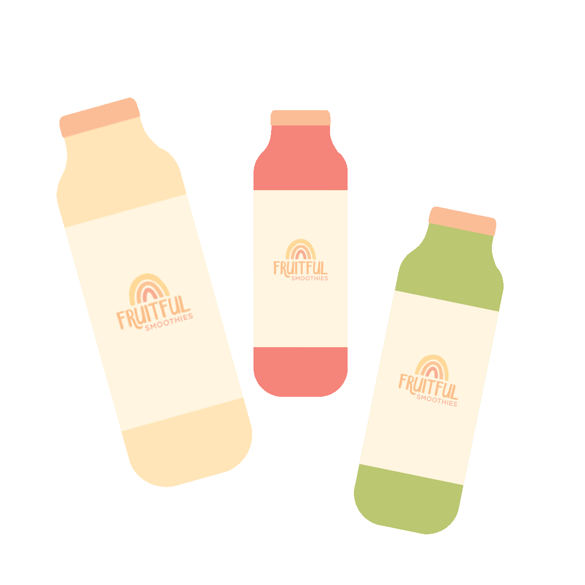 Rainbow Drink Sticker by Chimp Treats for iOS & Android | GIPHY